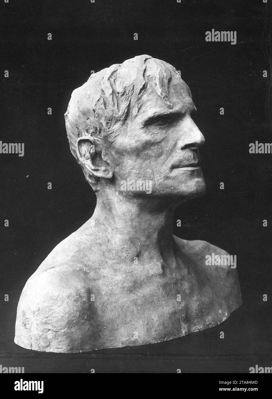 Gustav Vigeland - Byste av Elias Gottlieb Oscar Egede Nissen Stock ...