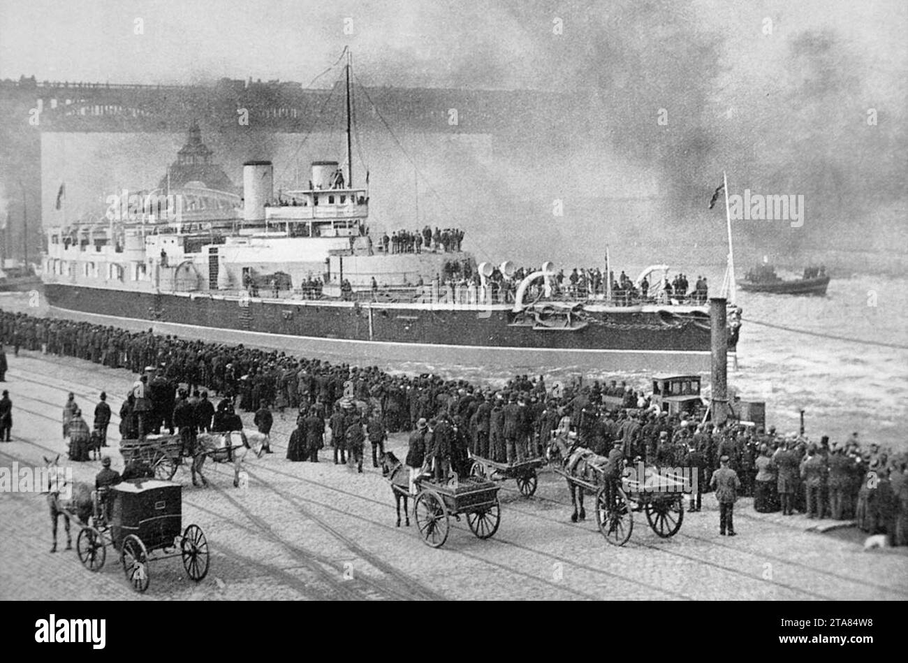 Hms victoria Black and White Stock Photos & Images - Alamy