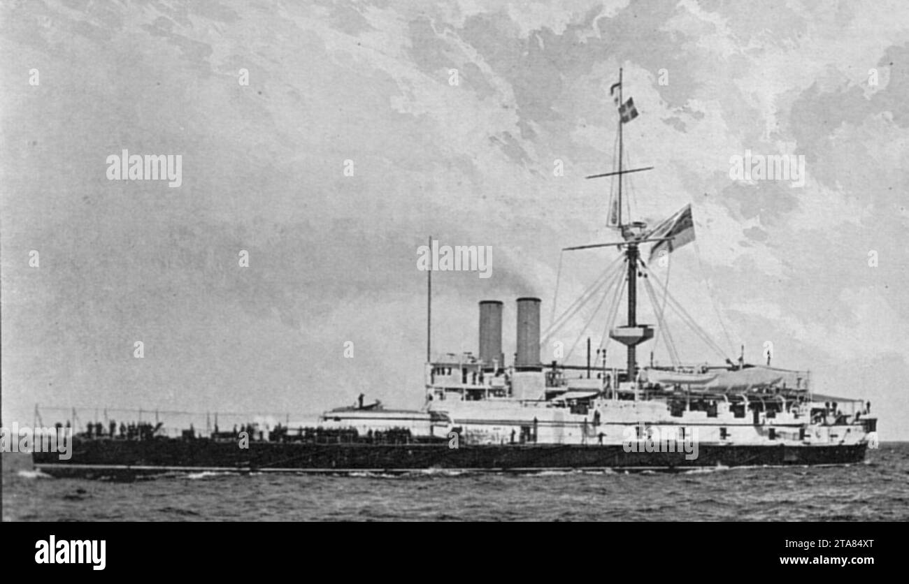 HMS Victoria (1887 Stock Photo - Alamy