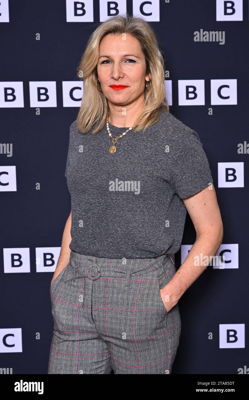 London, UK. 29 November 2023. Dodger cast member Lucy Montgomery pictured at a BBC Children’s ...