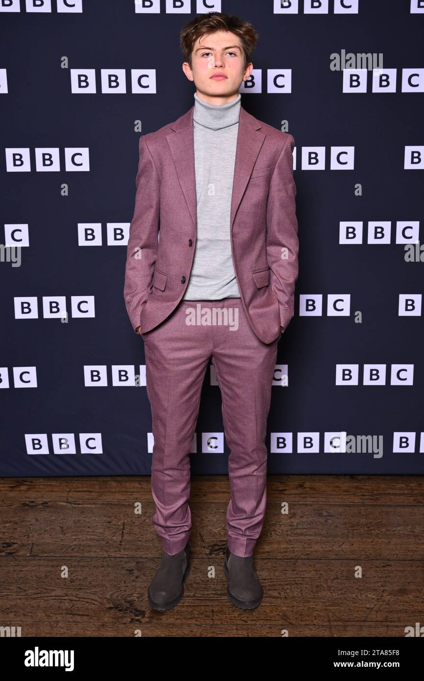 London, UK. 29 November 2023. Dodger cast member Billy Jenkins pictured ...