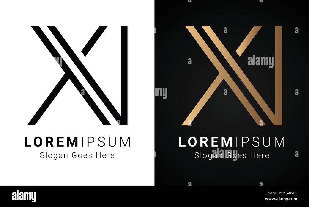 Letter n and x Stock Vector Images - Alamy