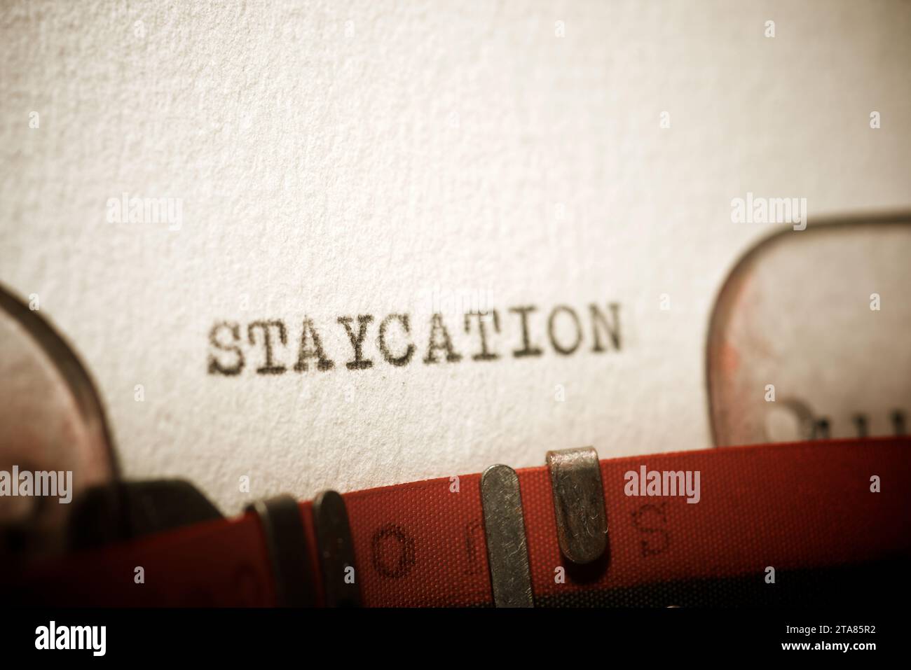 Staycation word hi-res stock photography and images - Alamy
