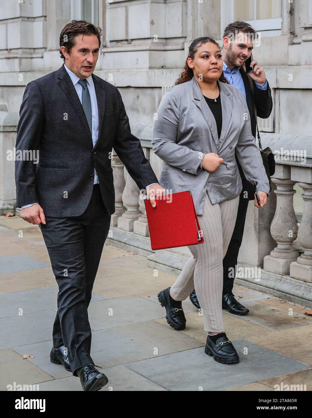 London, UK. 29th Nov, 2023. Johnny Mercer, MP, Minister of State ...