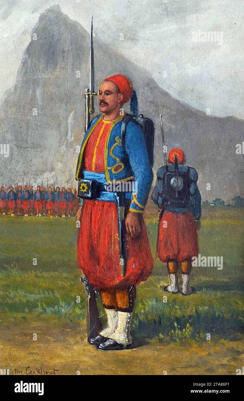 Moroccan soldier hi-res stock photography and images - Alamy