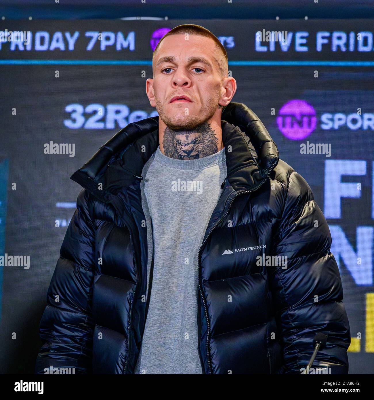 LONDON, UNITED KINGDOM. 29 Nov, 2023. Gavin Gwynne during Queensberry ...