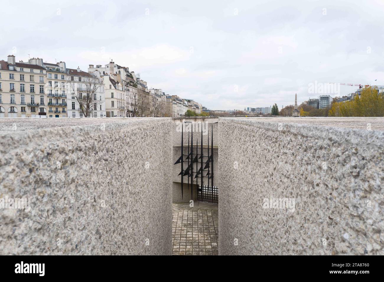 Paris, France. 29th Nov, 2023. Memorial to the Martyrs of the ...