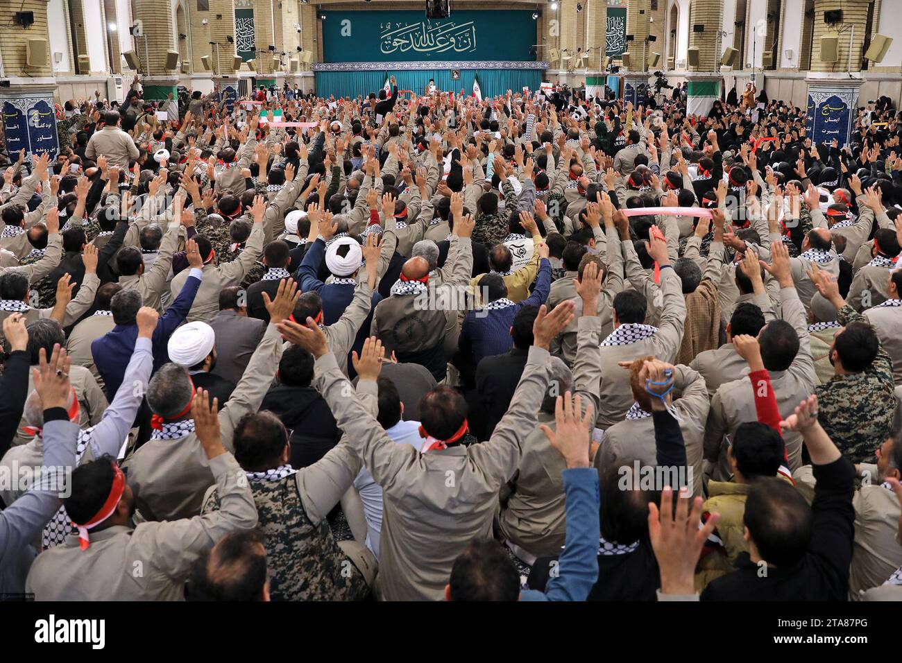 Tehran, Iran. 29th Nov, 2023. Iranian Supreme Leader Ayatollah ALI ...