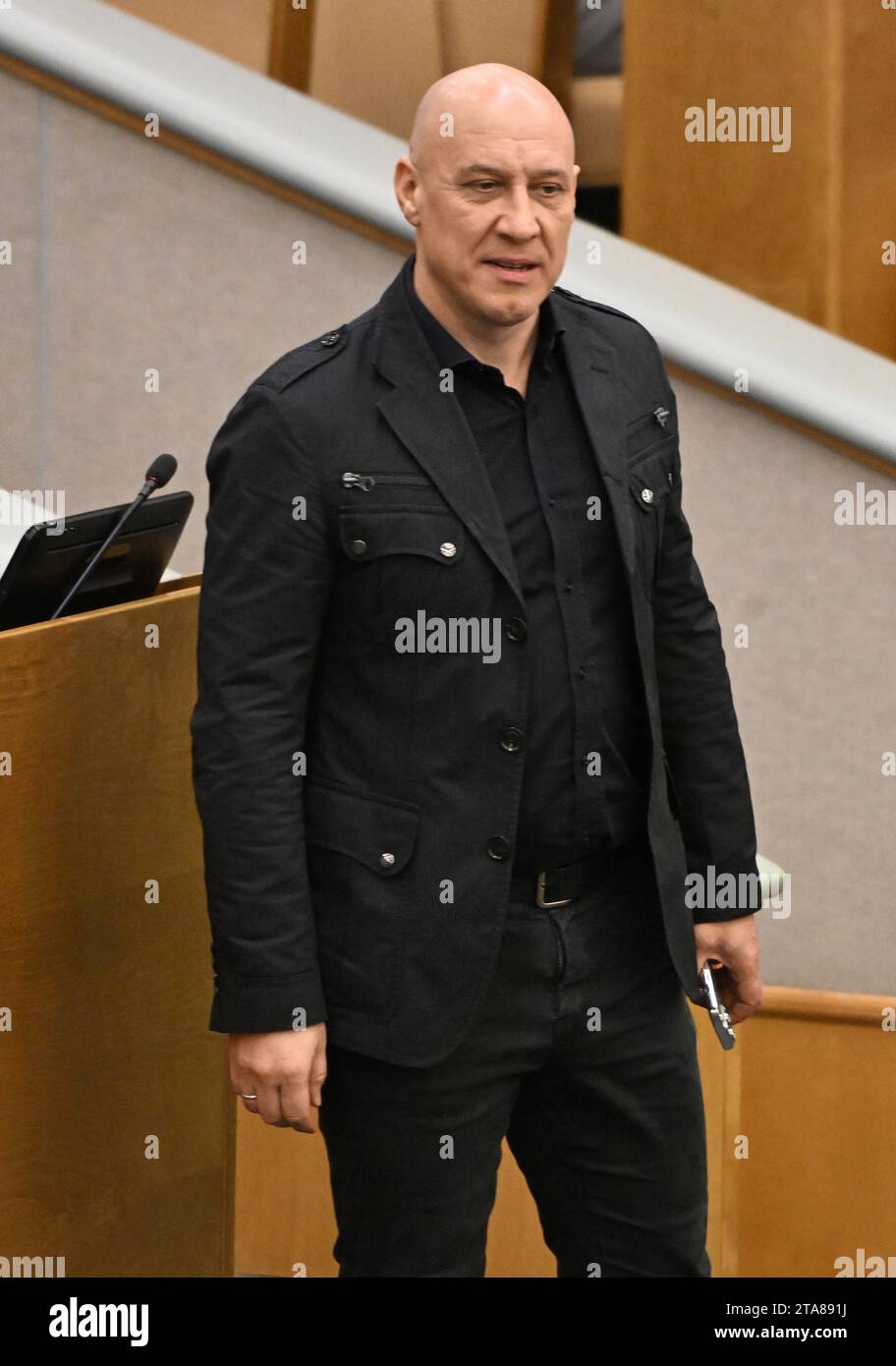 Moscow, Russia. 29th Nov, 2023. Plenary meeting of the State Duma of ...