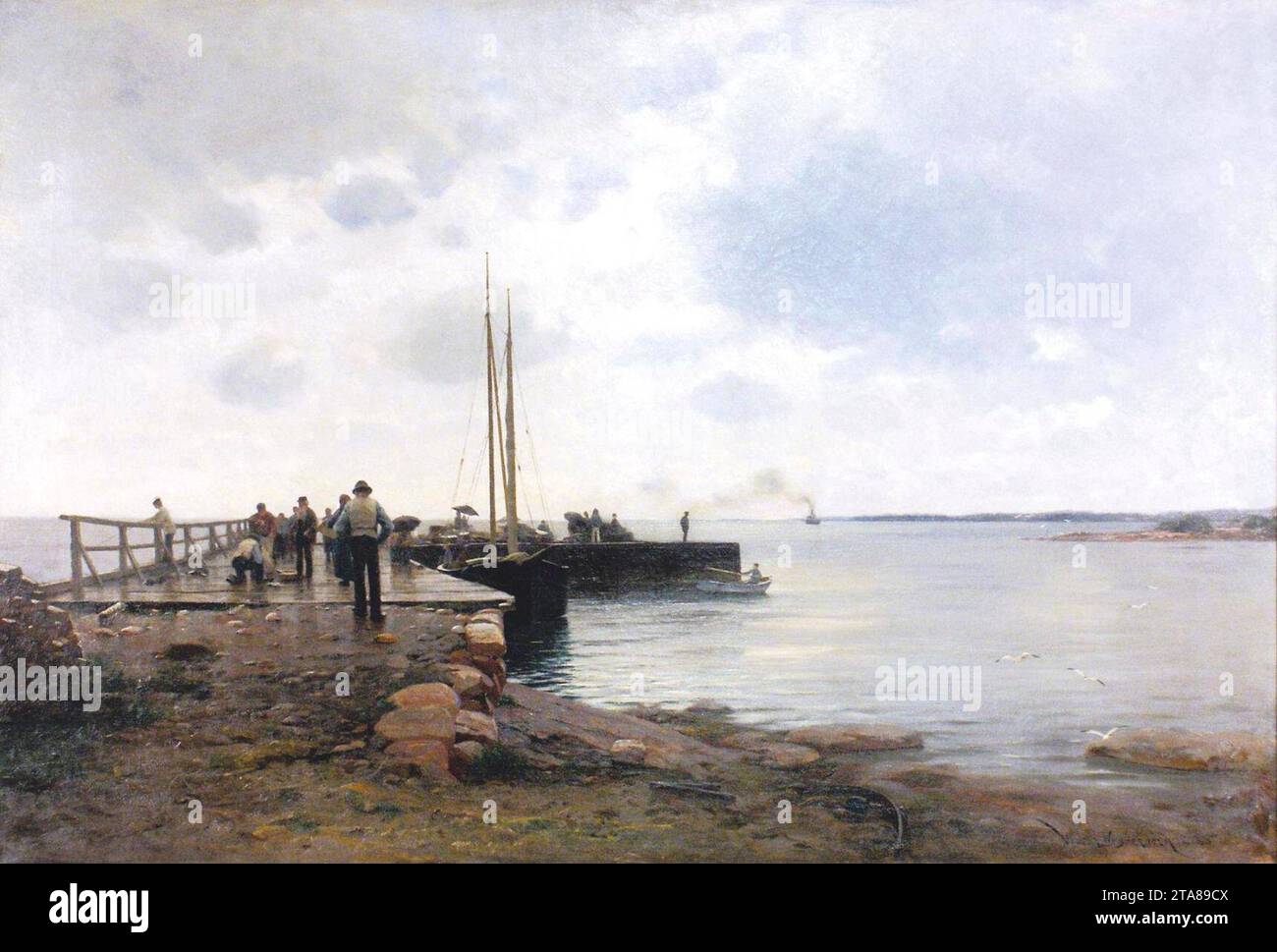 Eckero post quay hi-res stock photography and images - Alamy