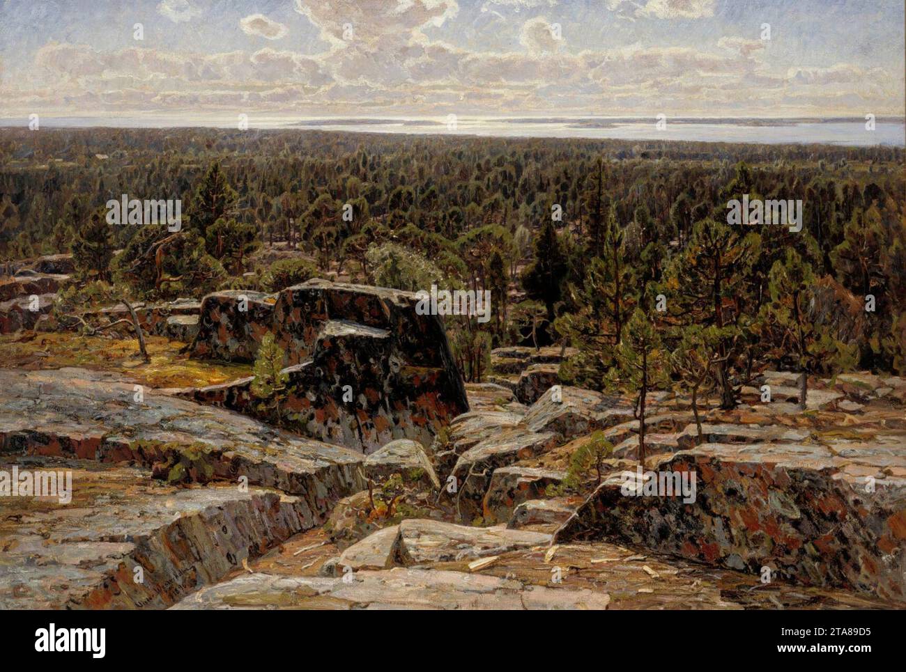 Victor Westerholm - Landscape from Åland Stock Photo - Alamy