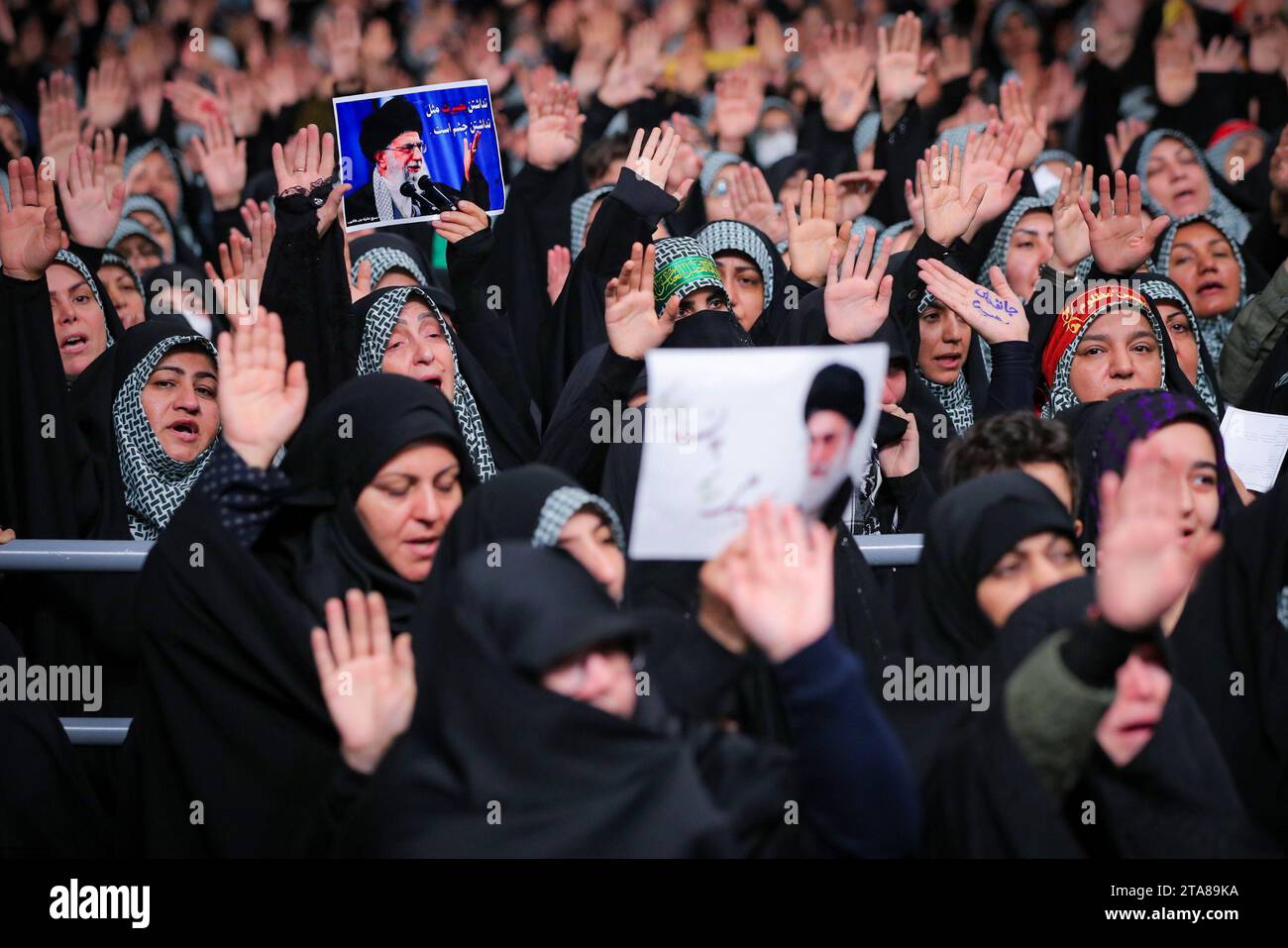 Tehran, Iran. 29th Nov, 2023. Female members of the Iranian ...