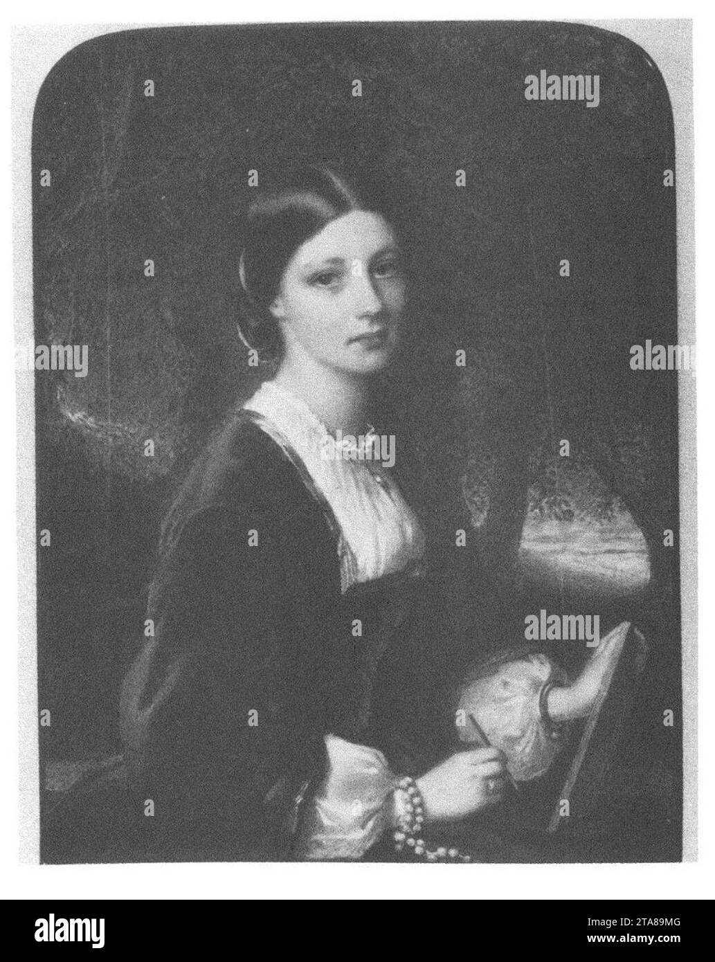 Victoria Alexandrina Maria Louisa Stuart-Wortley 1862 Stock Photo - Alamy