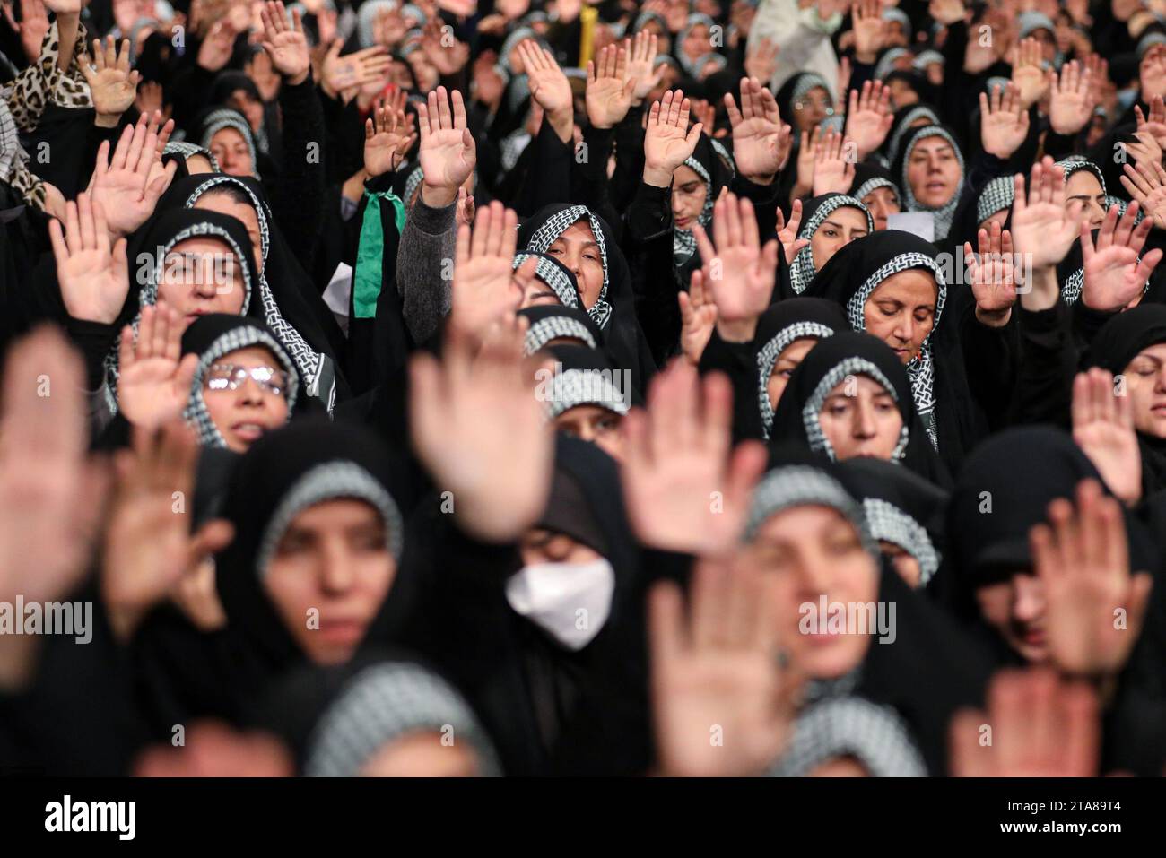 Tehran, Iran. 29th Nov, 2023. Female members of the Iranian ...