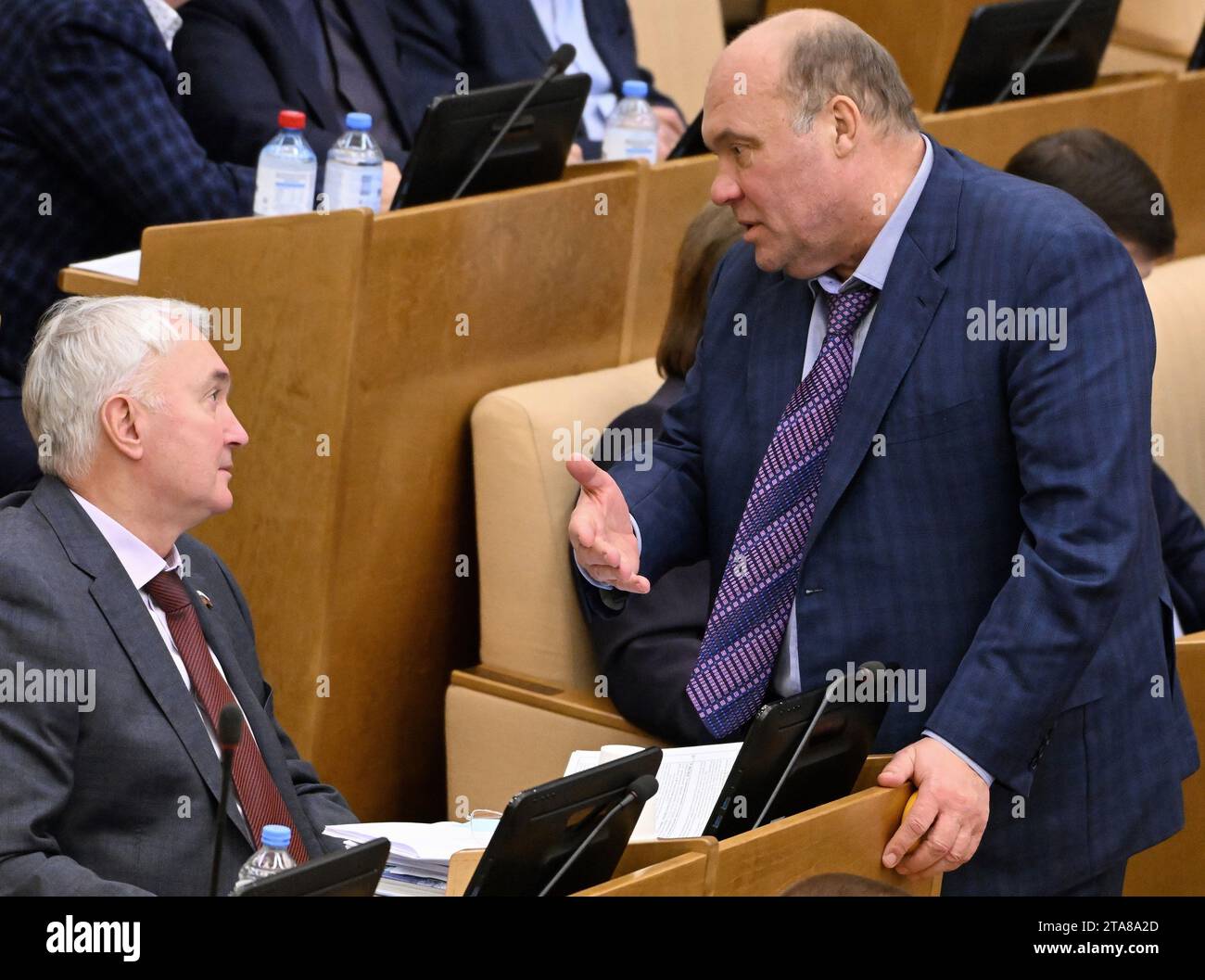 Moscow, Russia. 29th Nov, 2023. Plenary meeting of the State Duma of ...