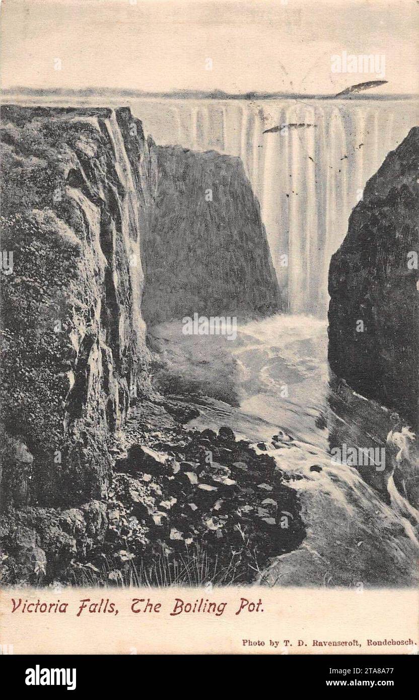 Victoria Falls, The Boiling Pot Stock Photo - Alamy