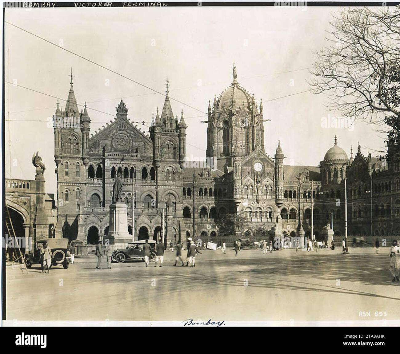 Victoria terminus vintage hi-res stock photography and images - Alamy