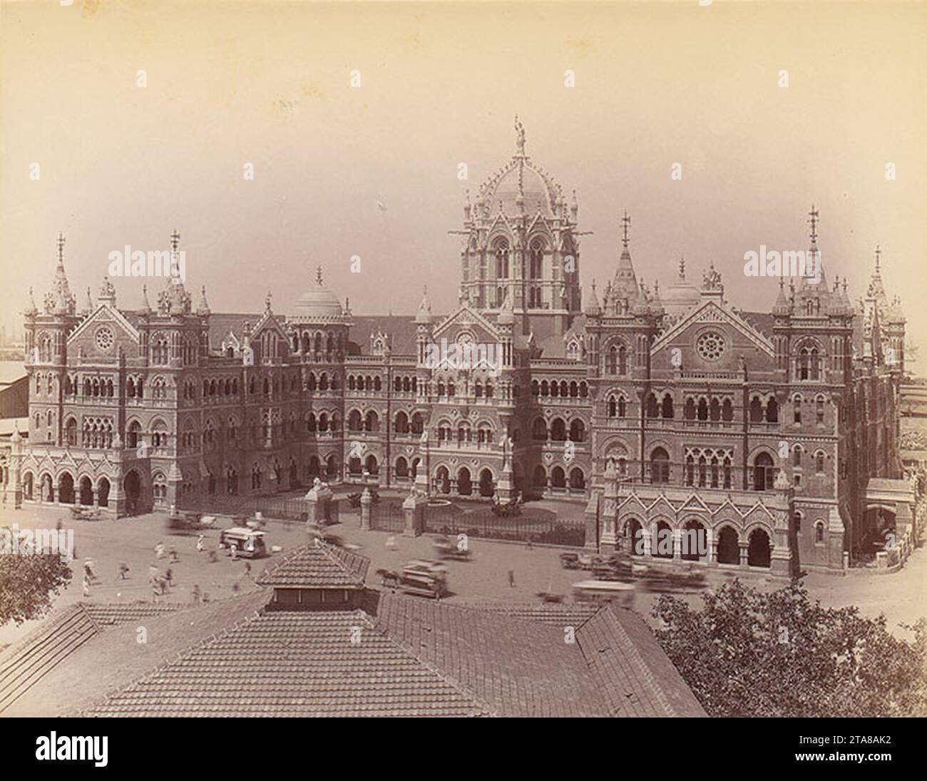 Victoria terminus vintage hi-res stock photography and images - Alamy