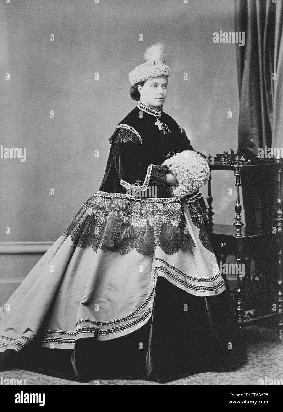 Victoria, Crown Princess of Prussia Stock Photo - Alamy