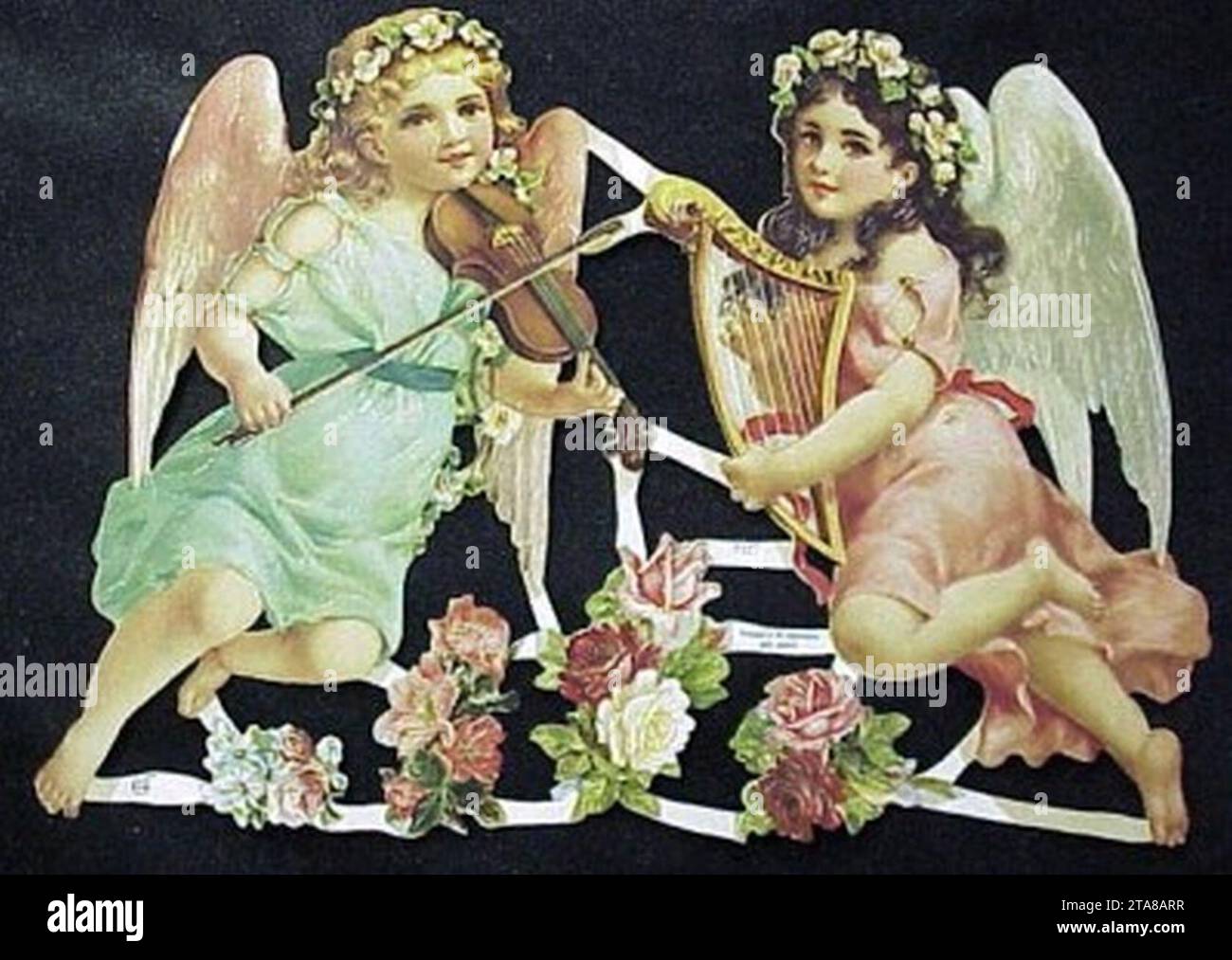Victorian angels tp Stock Photo - Alamy