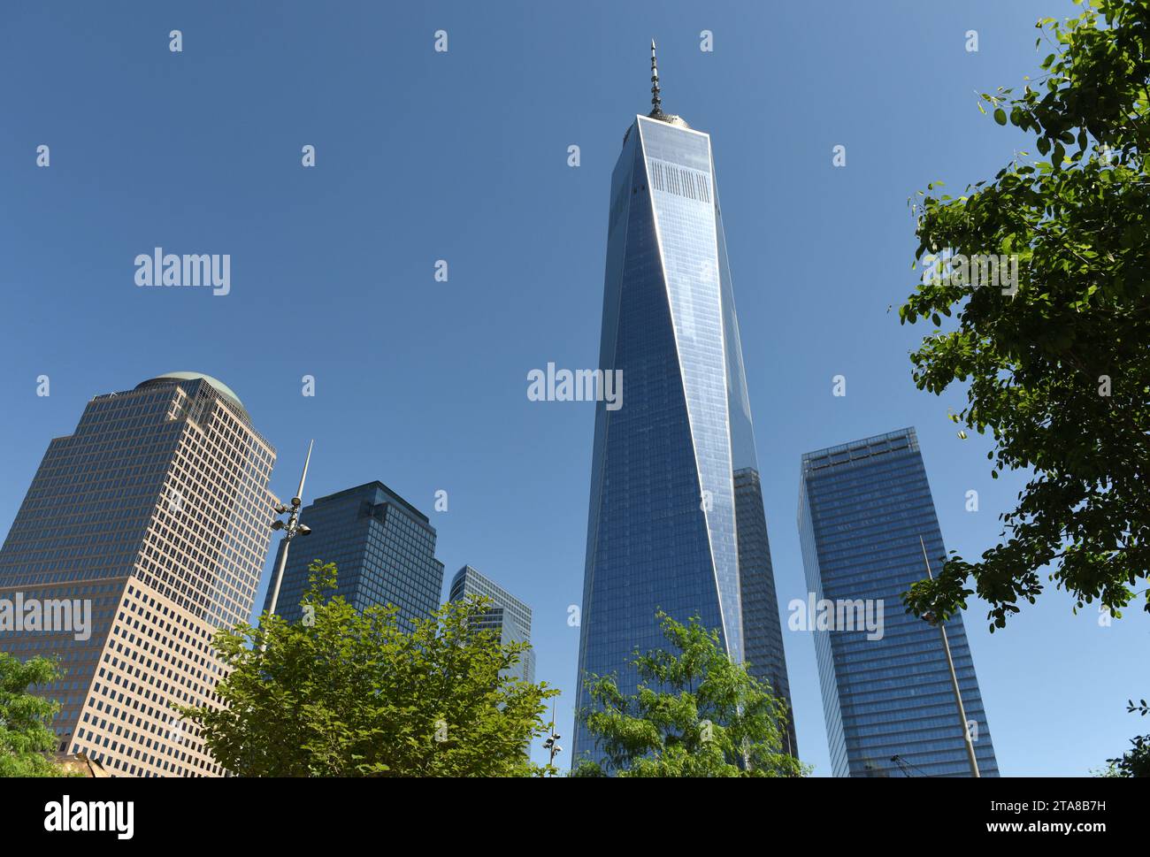 New York, USA - May 24, 2018: One World Trade Center in New York Stock ...