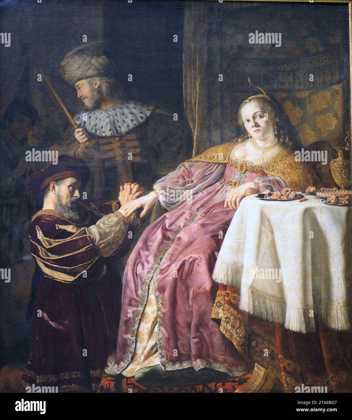 Victors Esther u Haman Stock Photo - Alamy