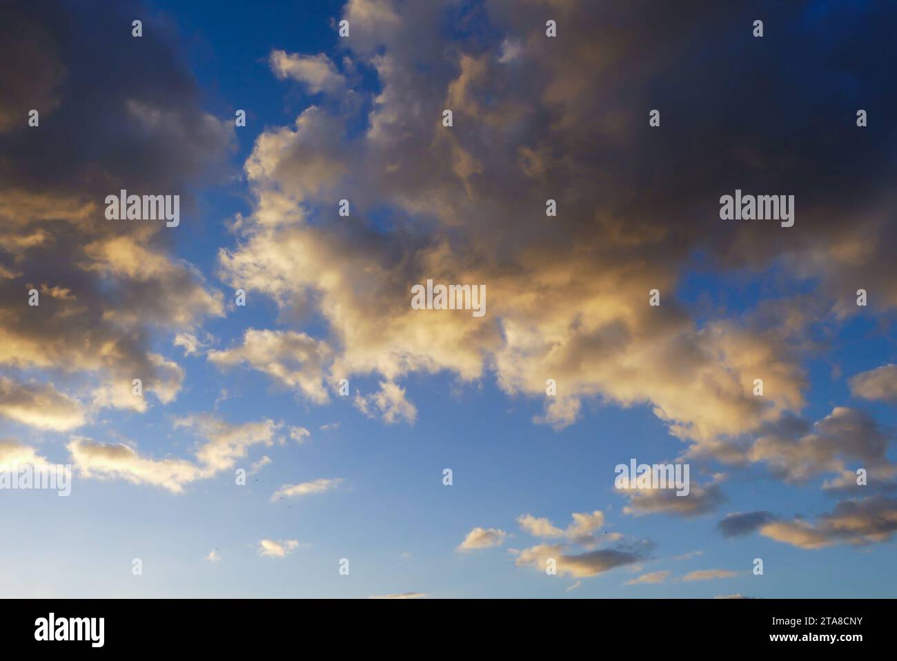 Amazing clouds in a blue sky Stock Photo - Alamy