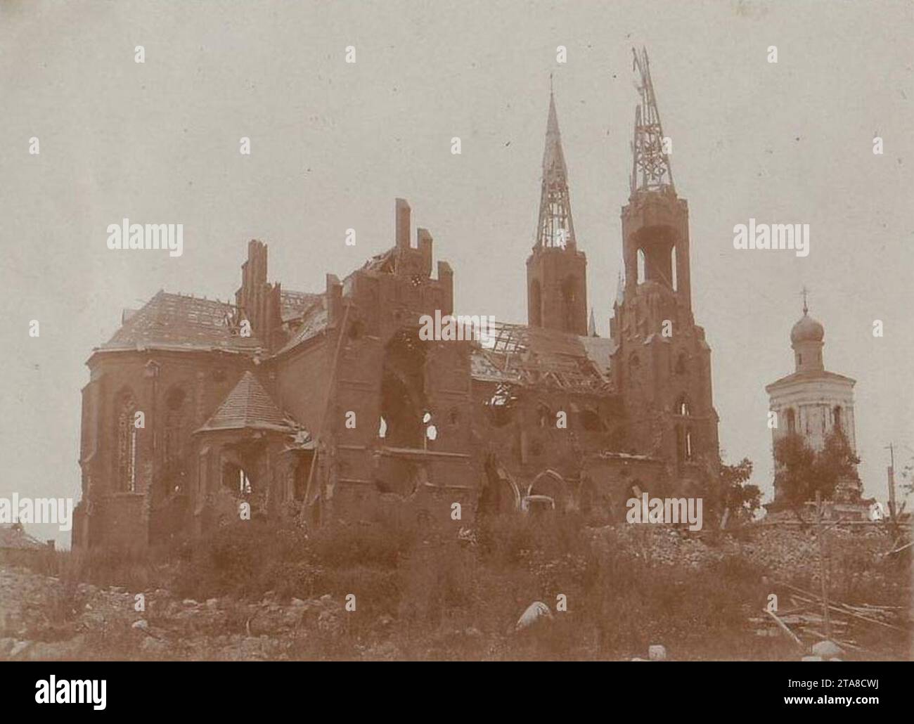 Vidzy, Kazianskaja, Trajecki. Відзы, Казянская, Траецкі (1918 Stock ...