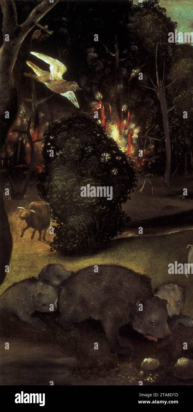 Piero di cosimo the forest fire hi-res stock photography and images - Alamy