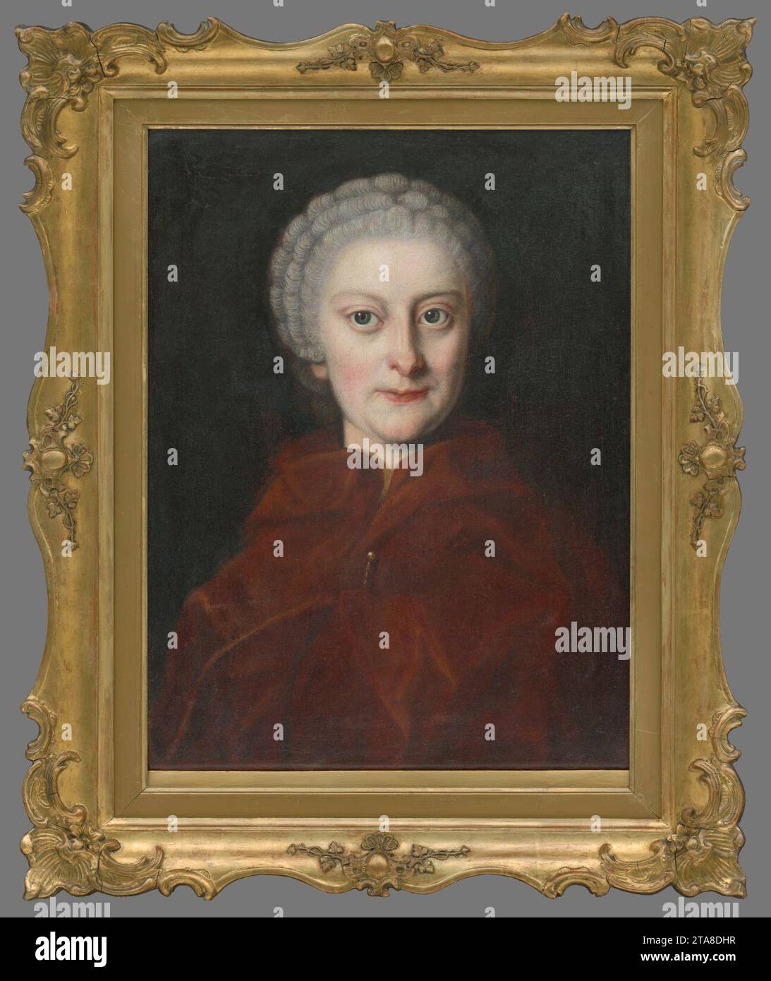 Viedenský maliar - Portrét grófky Henriety Erdödyovej (1731 - 1778 ...