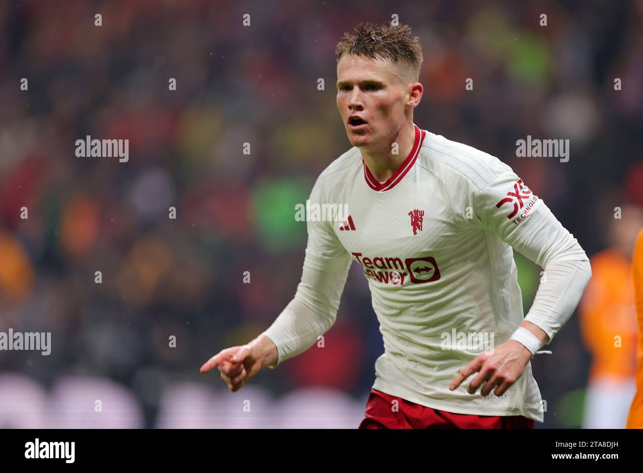 Manchester United's Scott McTominay celebrates after scoring his side's ...