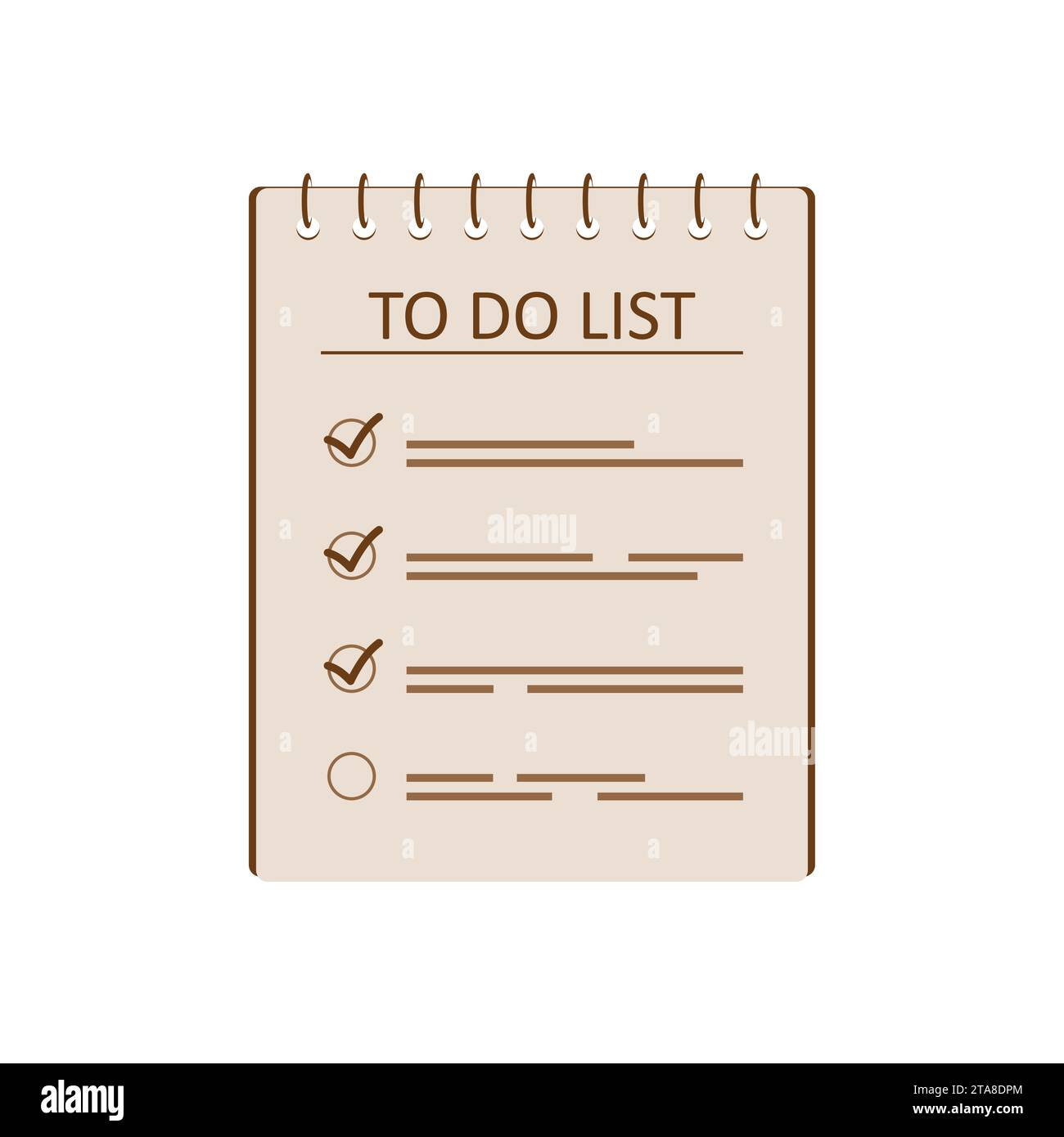 To do list, Planning and organization of work, checklist or task list ...