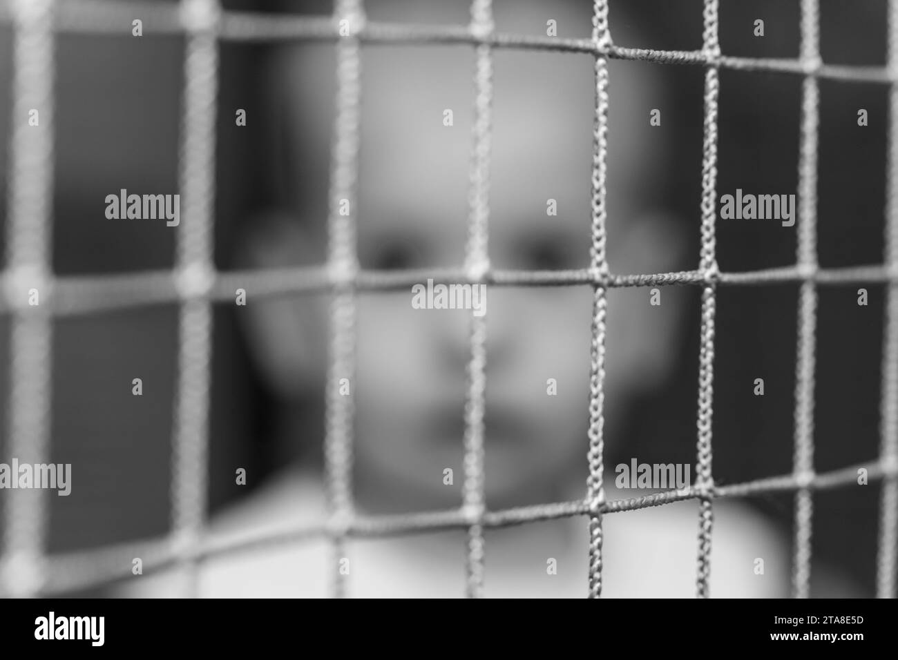 Rope texture knot Black and White Stock Photos & Images - Alamy
