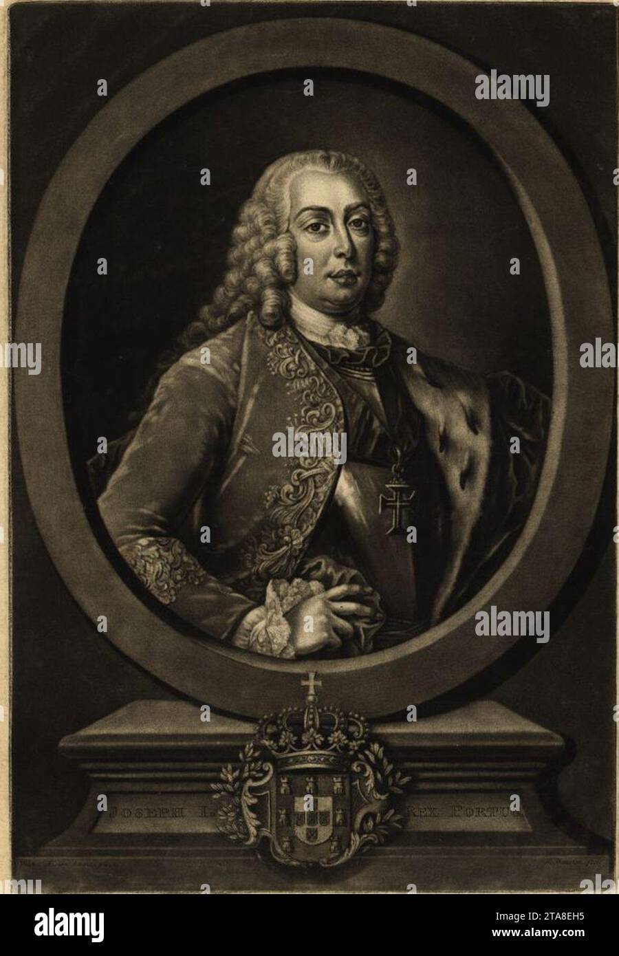 Vieira Lusitano - Joseph I, Rex Portug Stock Photo - Alamy