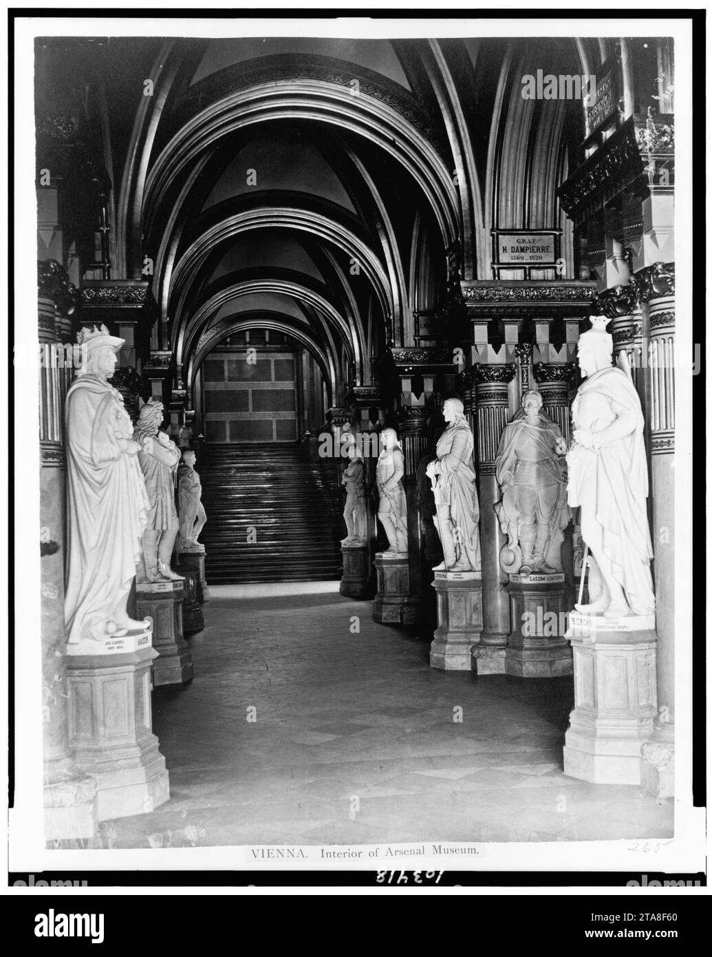 Vienna. Interior of Arsenal Museum Stock Photo - Alamy