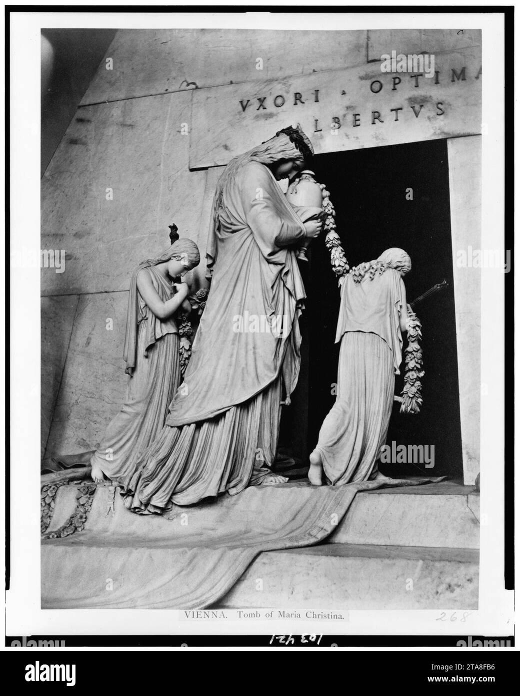 Vienna. Tomb of Maria Christina Stock Photo - Alamy