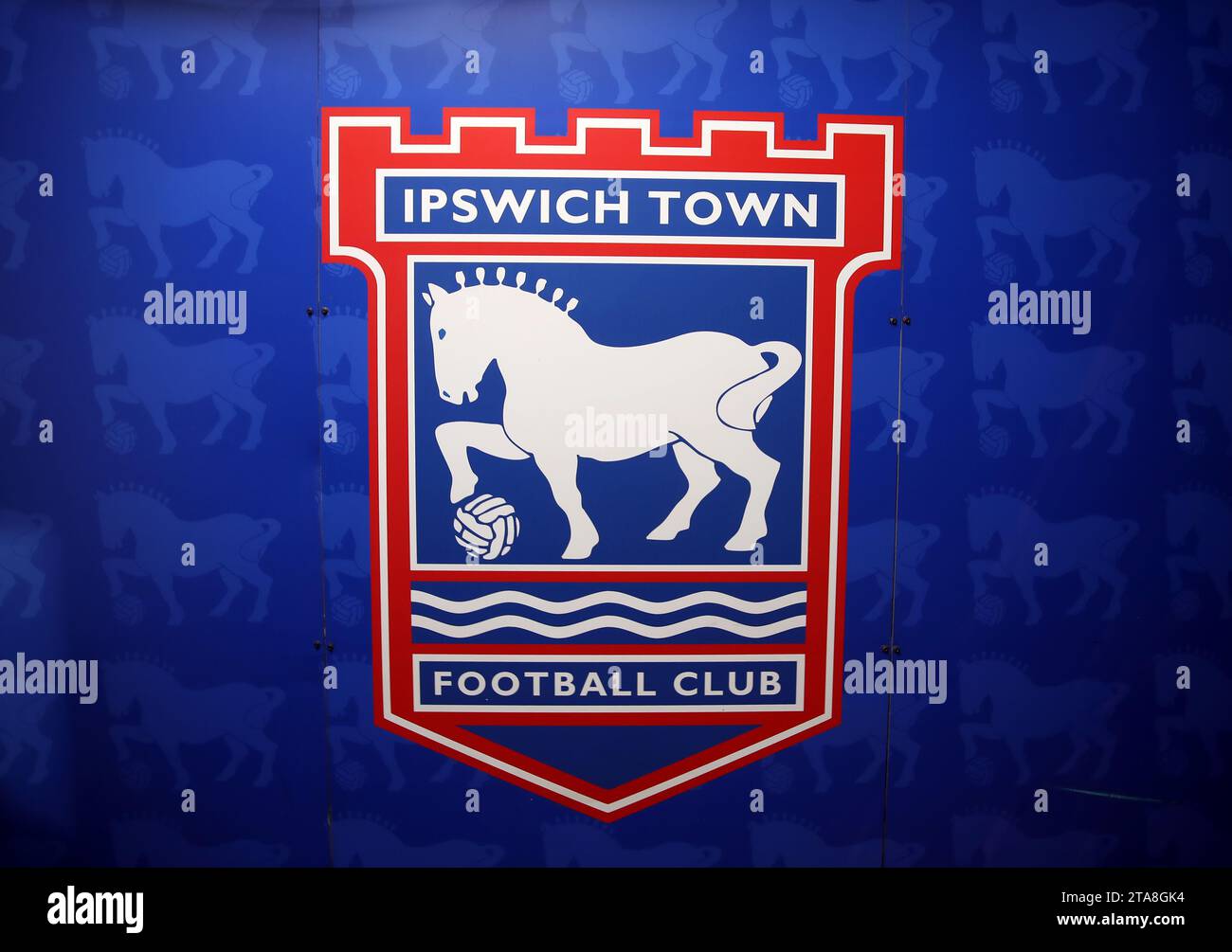 Ipswich football logo hi-res stock photography and images - Alamy