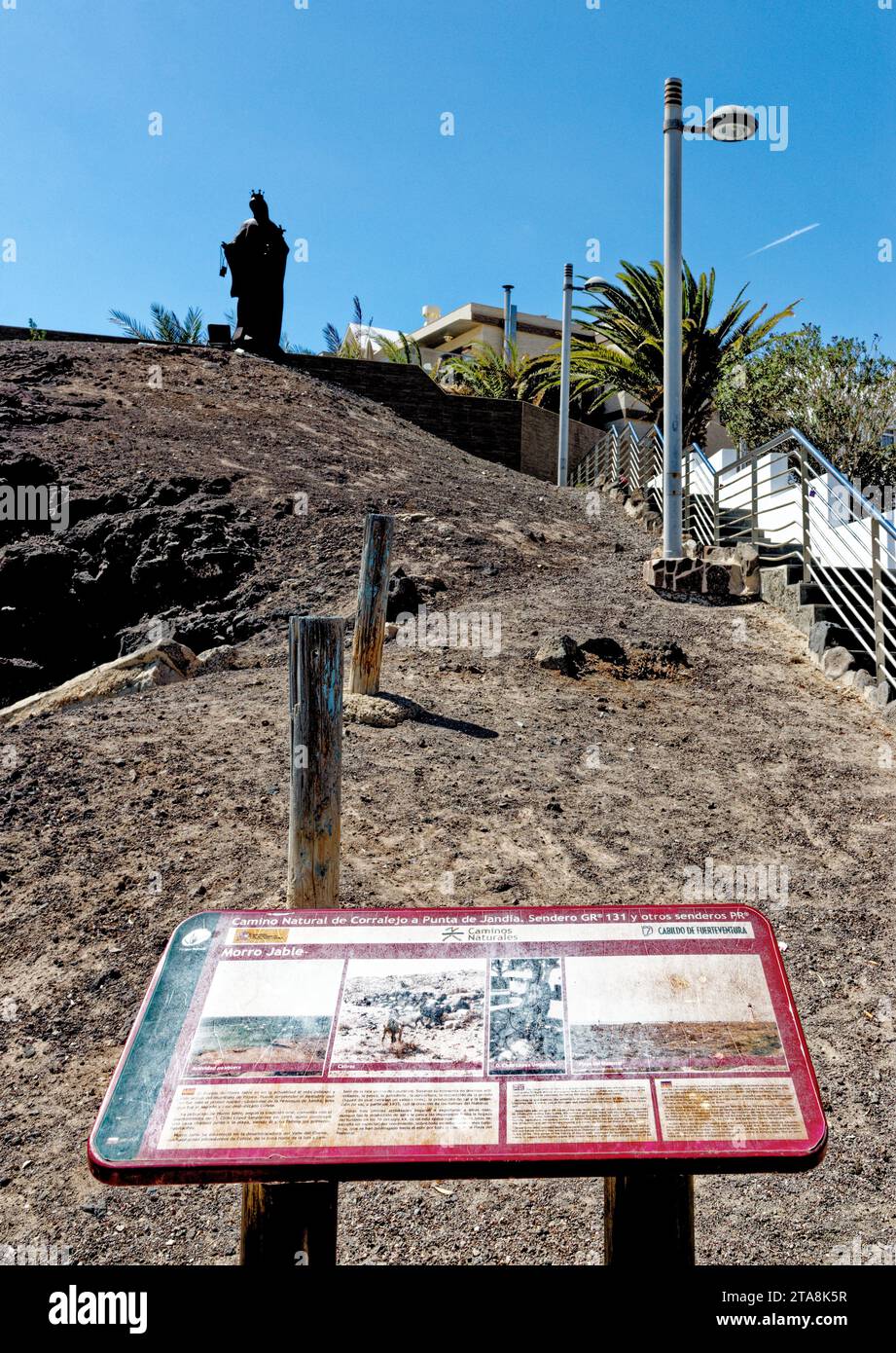 Nuestra Senora del Carmen - Our Lady of Carmen statue in Morro Jable ...
