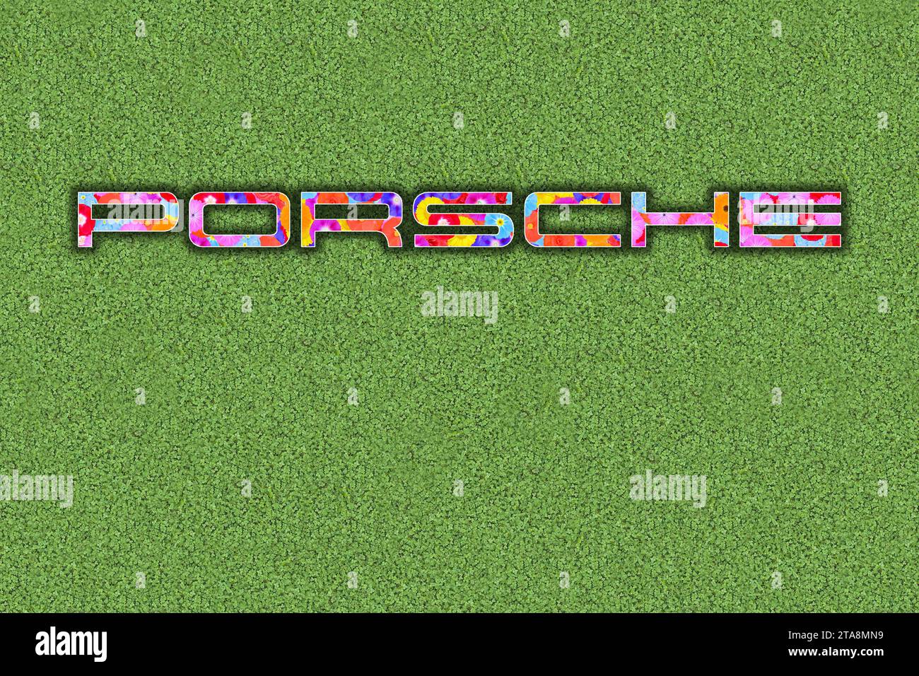 logo of german car company porsche as symbol of clean energy Stock ...