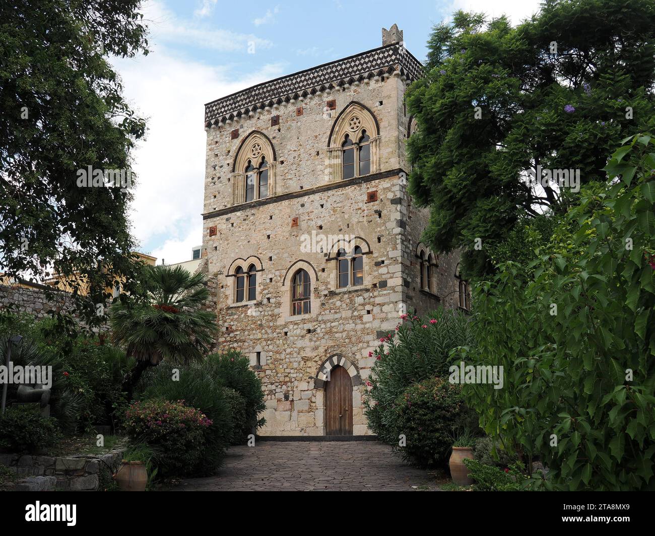 Palazzo Duchi di Santo Stefano, Dukes Palace of Saint Stephen, Taormina ...