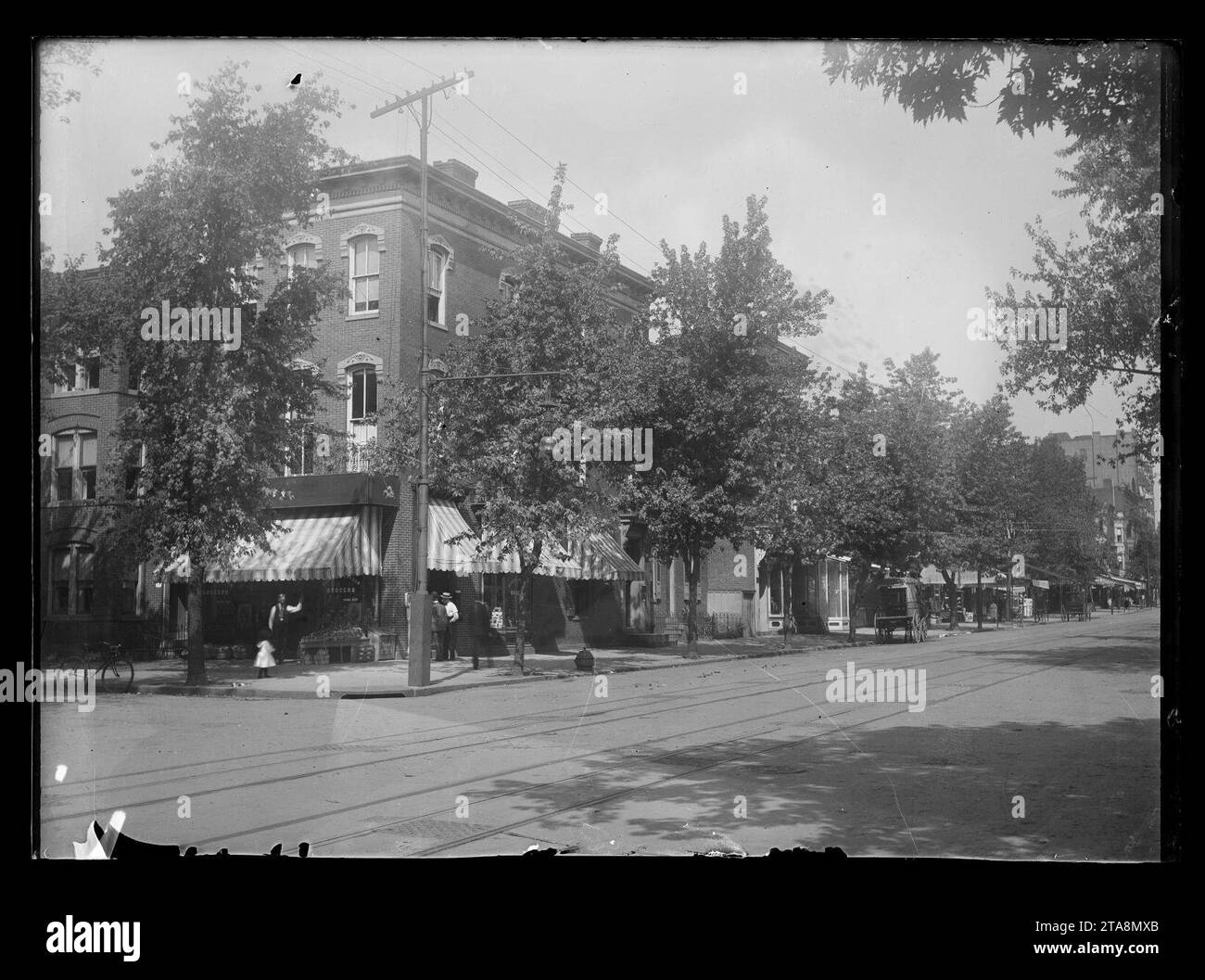 View of 9th Street, N.W., West side, looking North from H Street ...