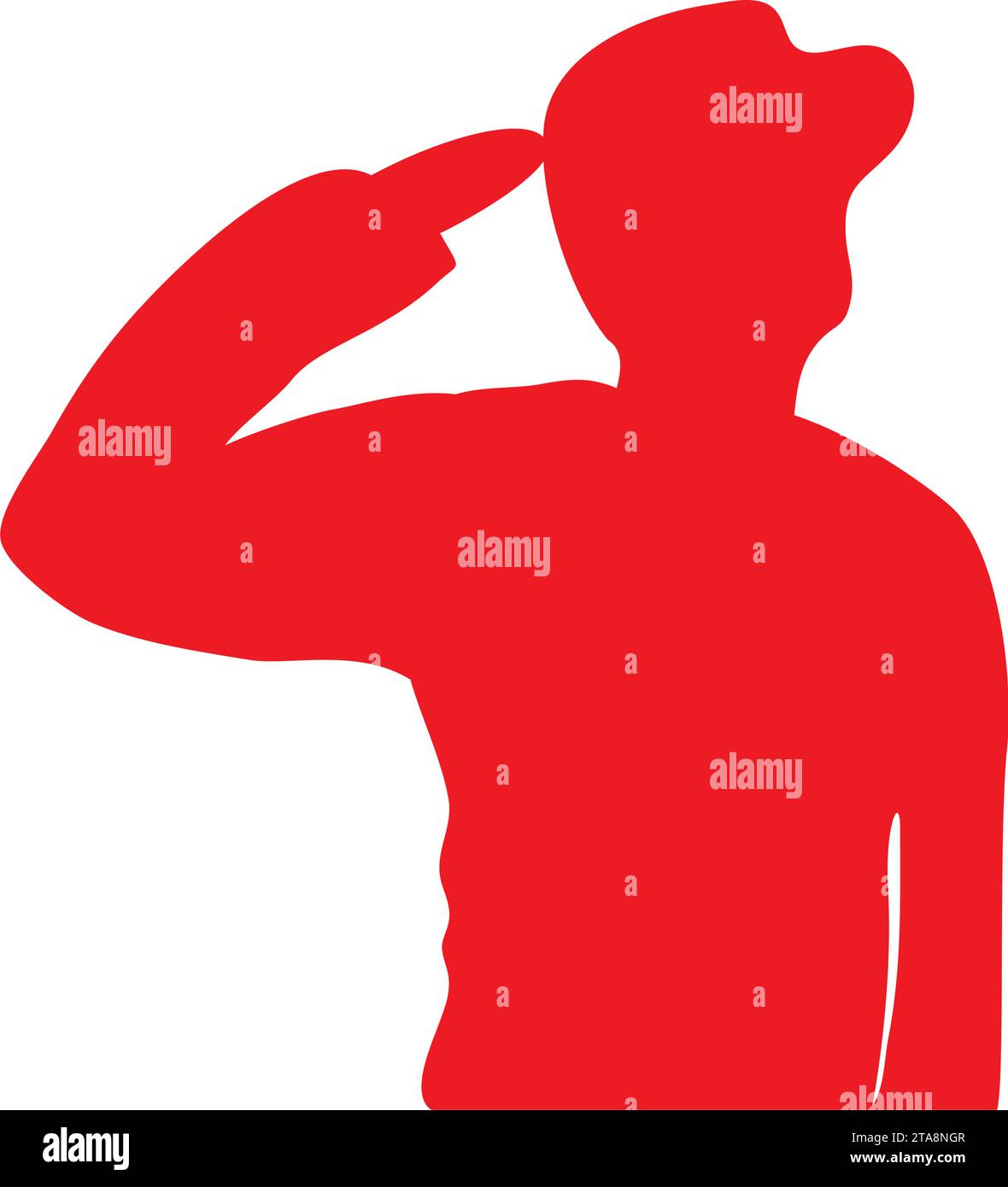 indonesian soldier in red silhouette Stock Vector Image & Art - Alamy