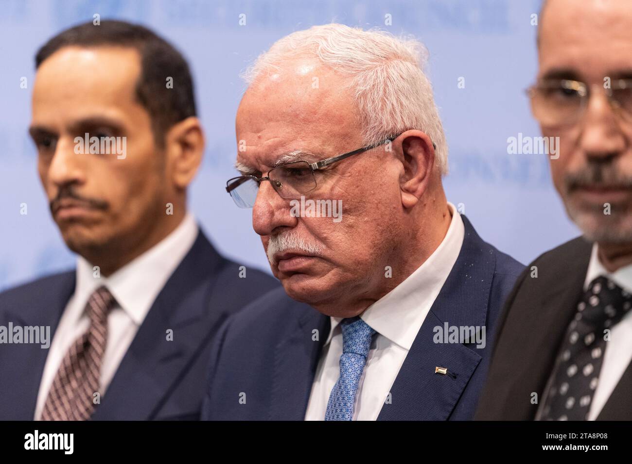 Riad Al-Malki, Minister for Foreign Affairs of the State of Palestine ...