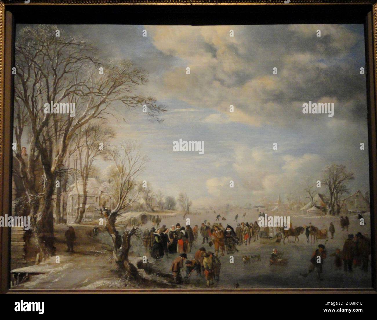 View of Dordrecht from the North by Jan van Goyen, 1651 Stock Photo - Alamy