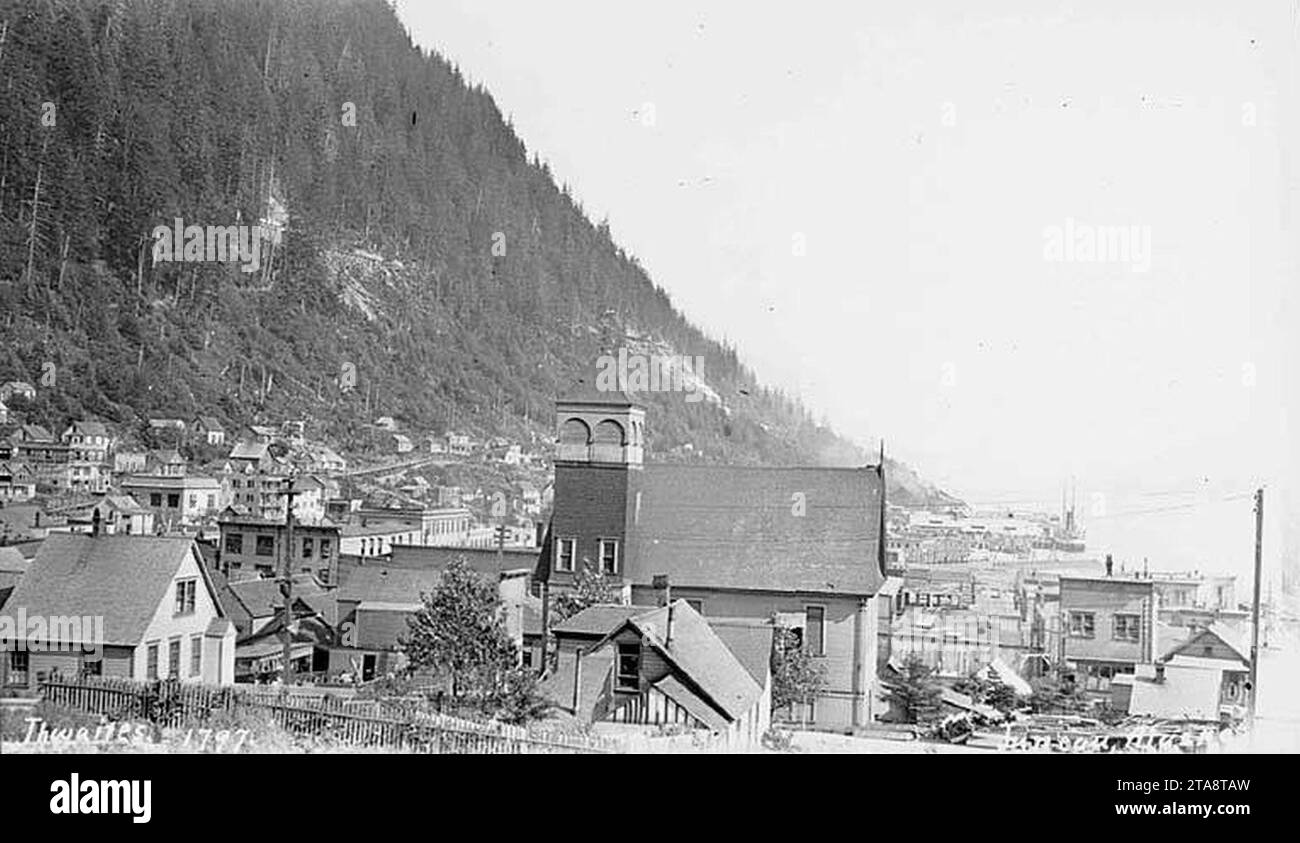 View of Juneau, ca 1910 Stock Photo - Alamy