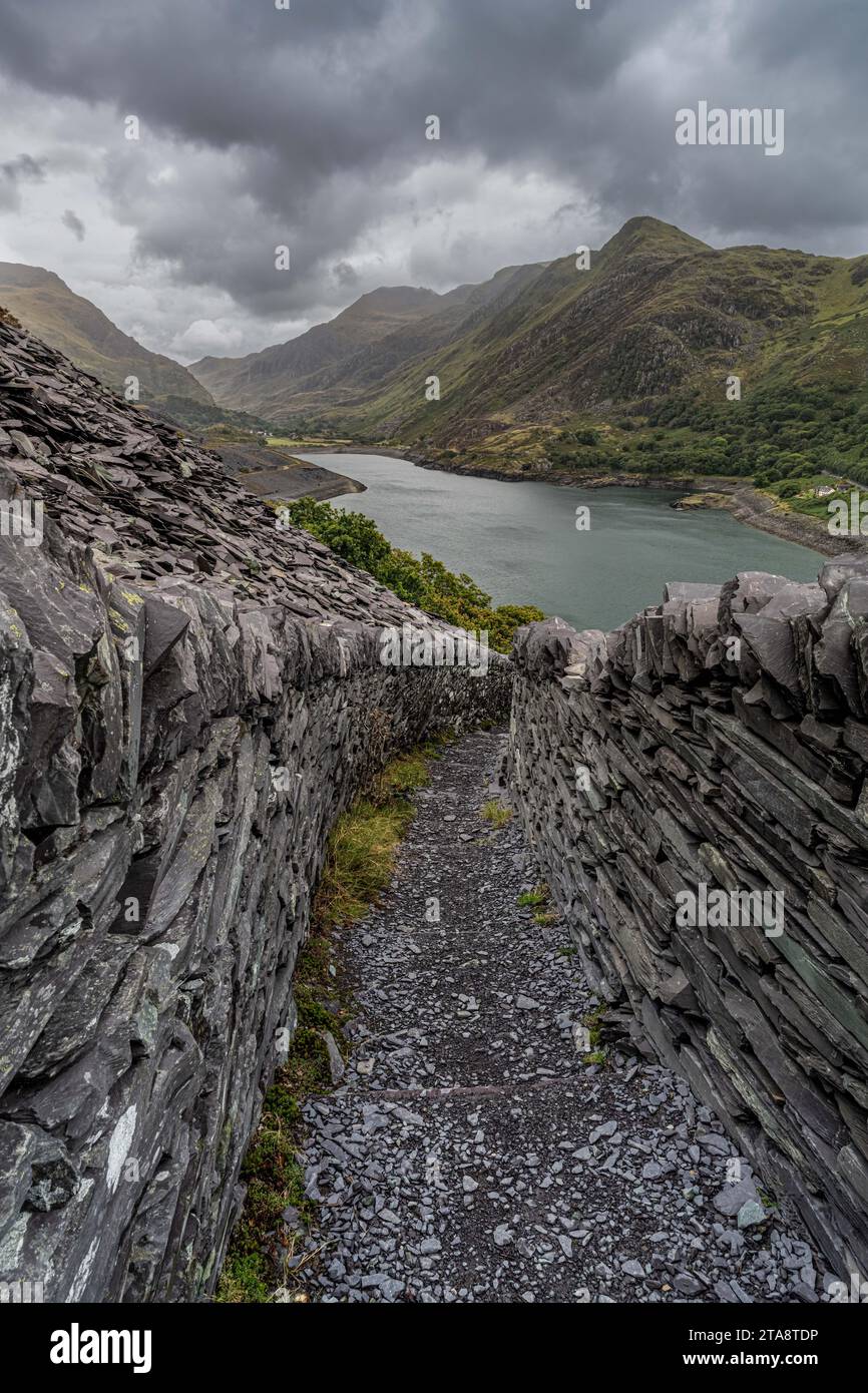 Dinorwig Slate Quarry, Llanberis, North Wales Stock Photo - Alamy