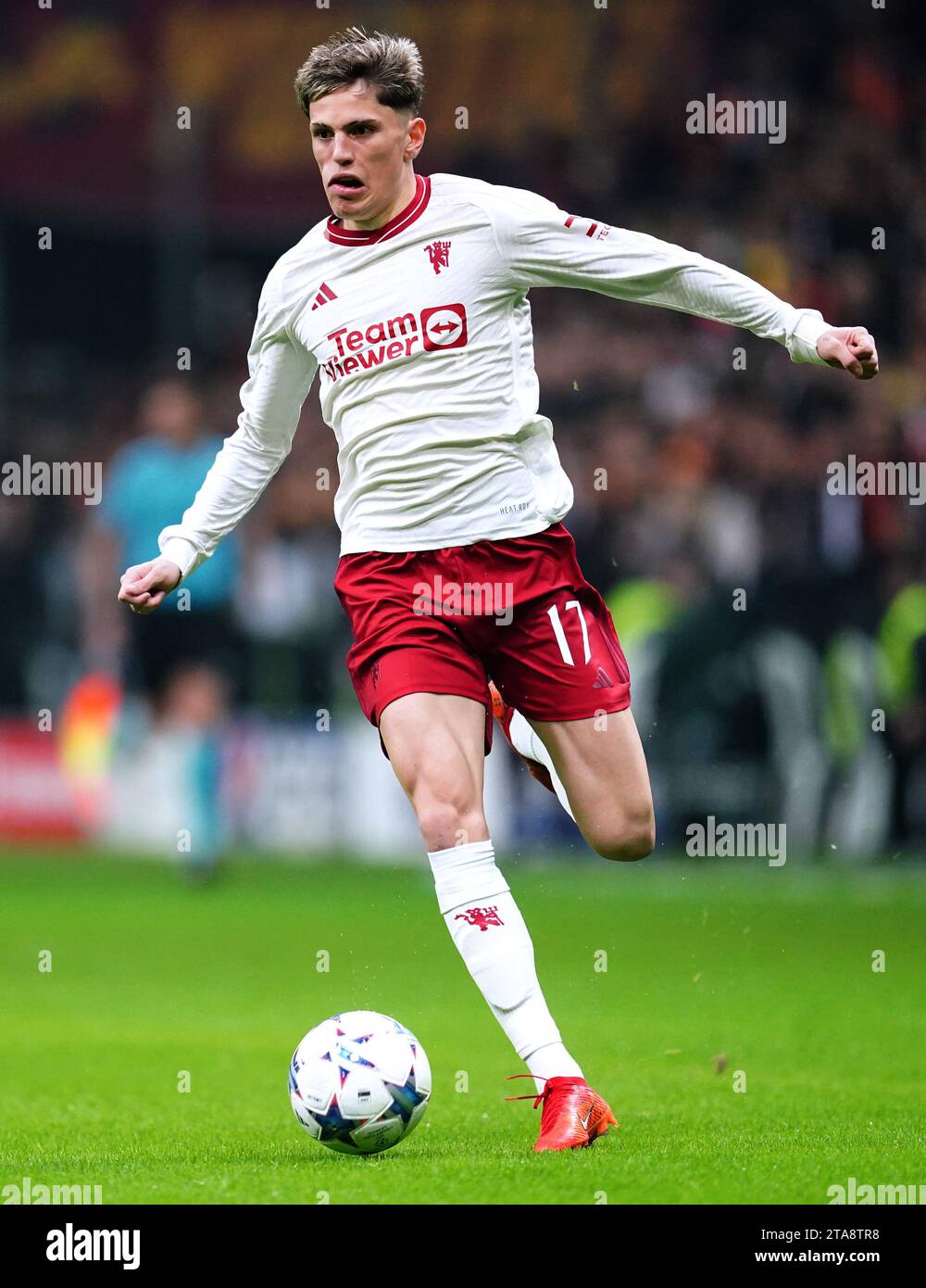Manchester United's Alejandro Garnacho during the UEFA Champions League ...