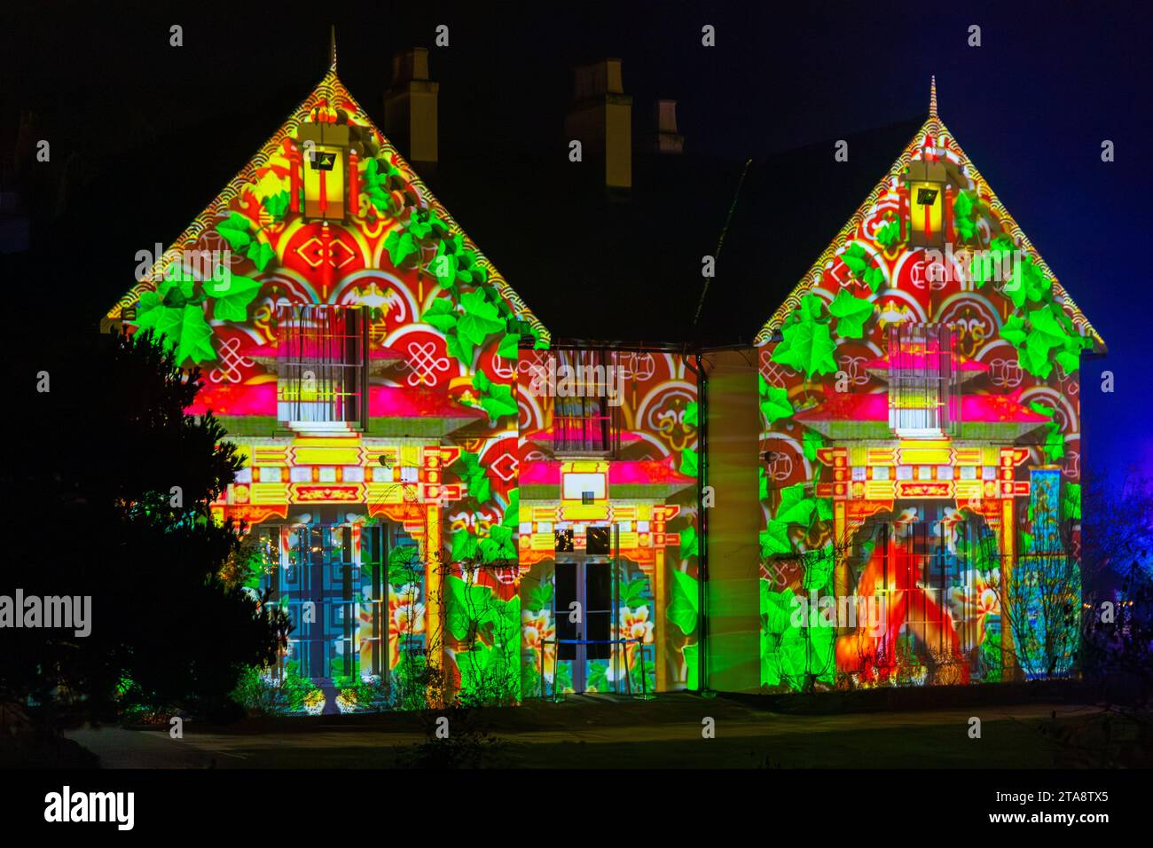 Romsey, Hampshire UK. 29th November 2023. Preview evening of Light Up ...