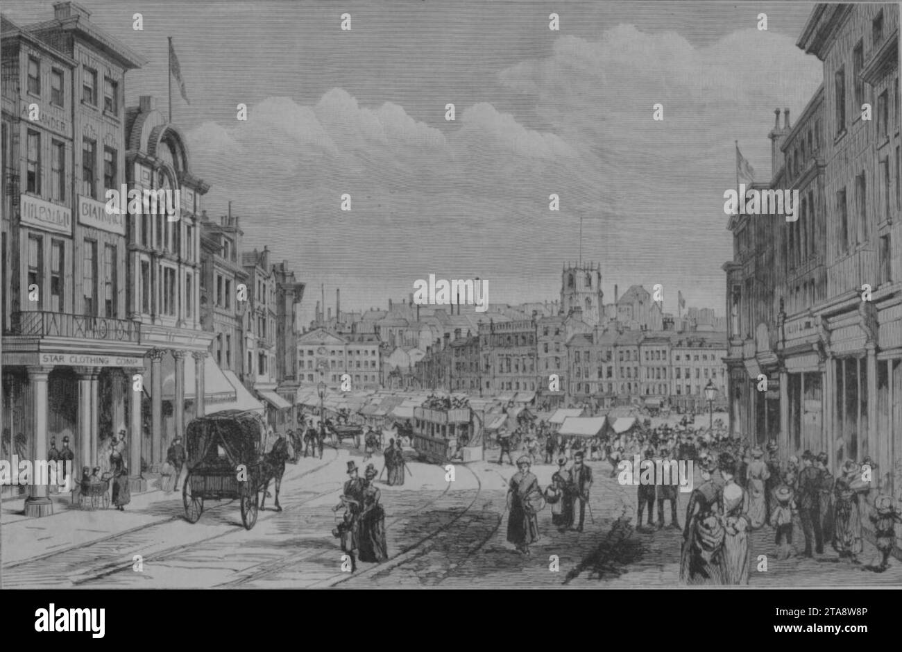 Nottingham place Black and White Stock Photos & Images - Alamy