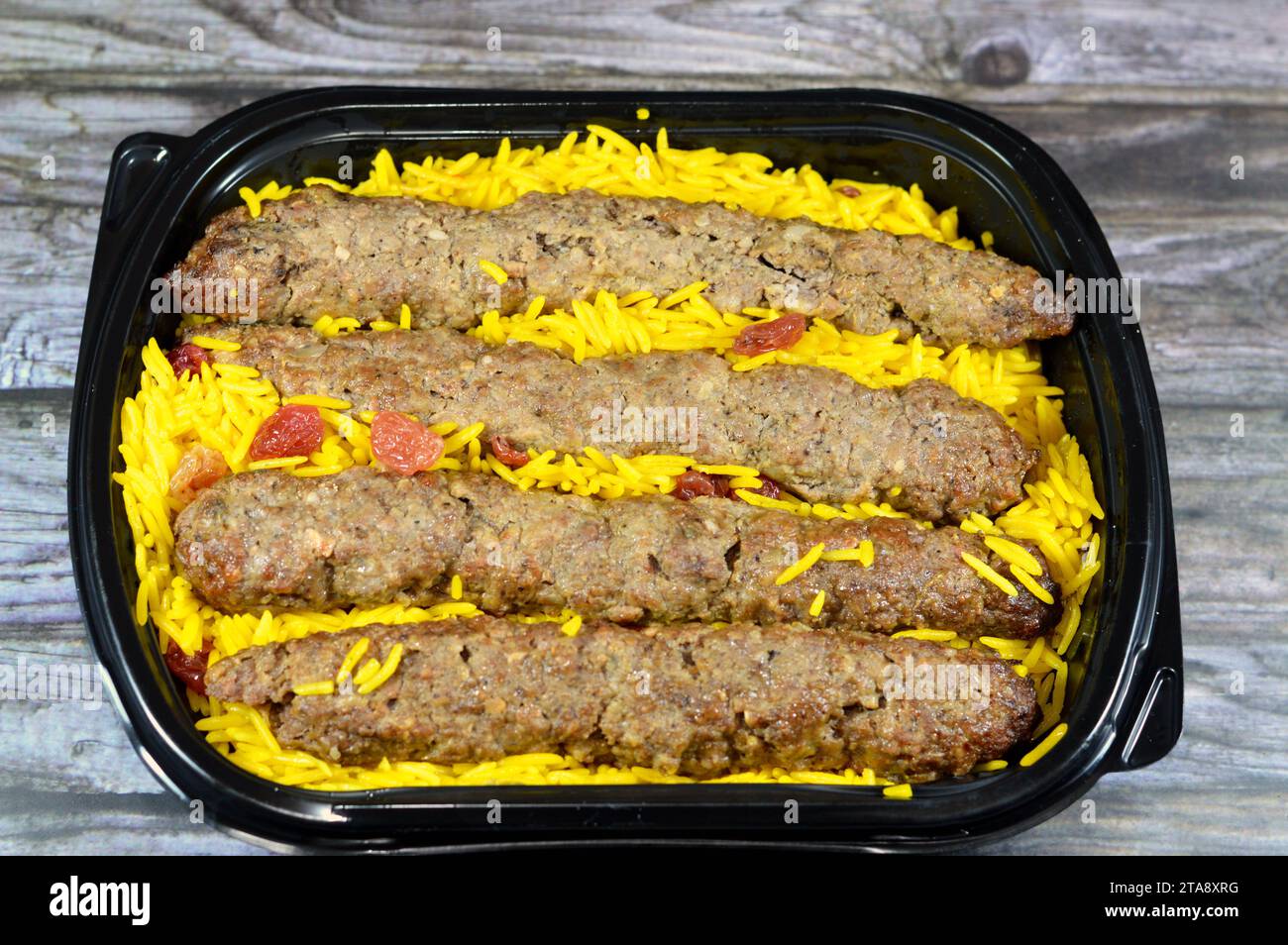 Shish kebab rice hi-res stock photography and images - Alamy
